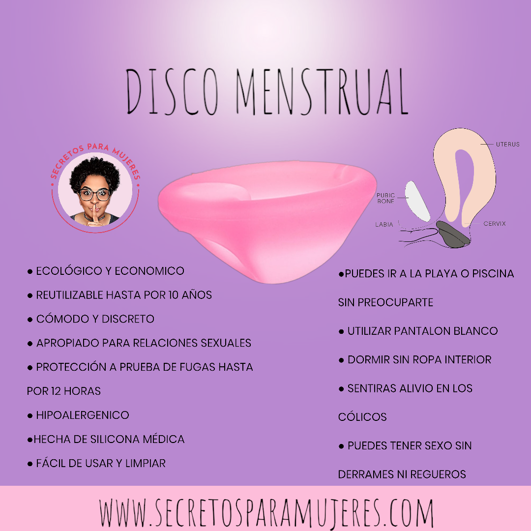 Disco Menstrual – Secretos Para Mujeres